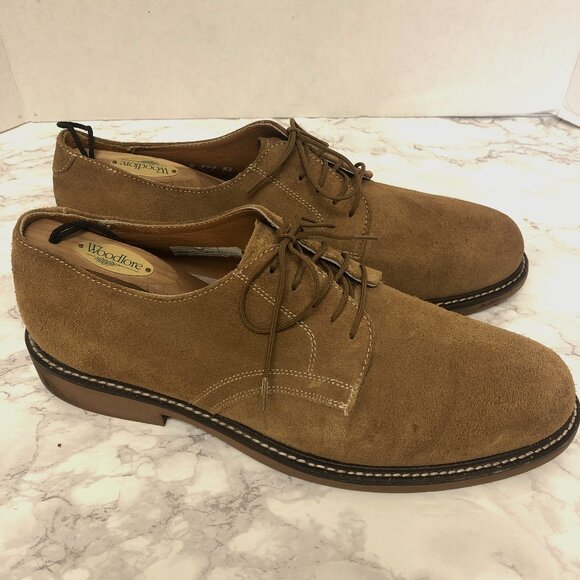 David Spencer | Shoes | David Spencer Tan Suede Leather Lace Up Oxford ...